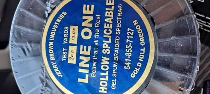 Jerry Brown Line One Hollow Core Spectra Braid 2500yds - TackleDirect